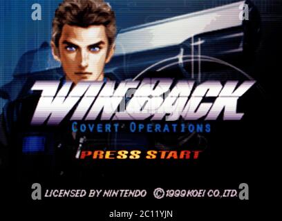 WinBack Covert Operations Win Back - Nintendo 64 Videogame - Editorial ...