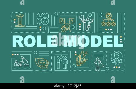 Role model word concepts banner Stock Vector Image & Art - Alamy