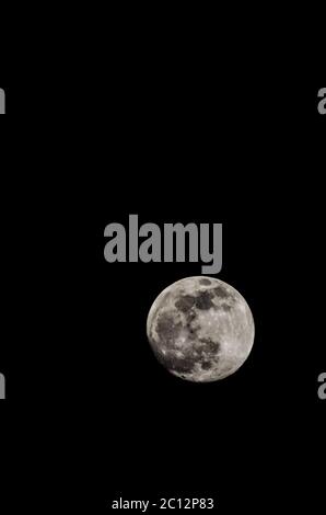Full Moon 2014 Stock Photo - Alamy