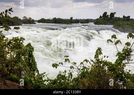 Nile falls near Jinja, Uganda, Africa Stock Photo - Alamy