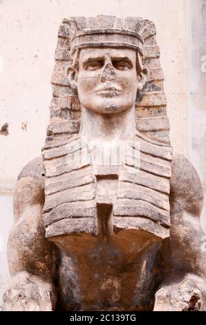 Sphinx of the Old Masonry Temple in Tenerife Stock Photo - Alamy