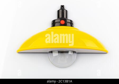 Half circle rechargeable wall LEd light isolated on White Background ...