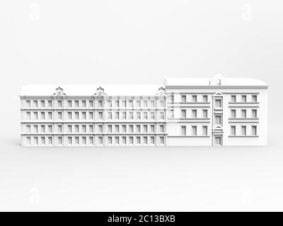 3d wallpaper, architectural columns and ancient Greek art Stock Photo ...