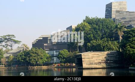 Depok, Indonesia - August 19, 2018: Library of University of Indonesia ...