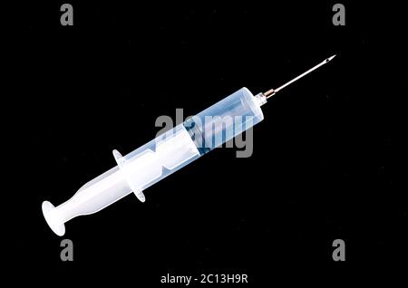 White Classic Syringe Stock Photo - Alamy