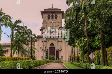 The Sultan Ibrahim Building in Johor Bahru, Malaysia, was built between ...
