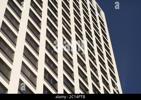Apartment Complex with Windows Stock Photo - Alamy