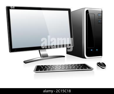 Modern computer technology Stock Vector Image & Art - Alamy