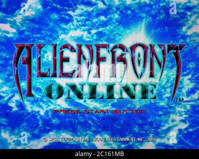 Alien Front Online Alienfront - Sega Dreamcast Videogame - Editorial ...