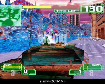 Alien Front Online Alienfront - Sega Dreamcast Videogame - Editorial use only Stock Photo - Alamy