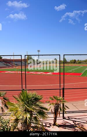 Tucson High Magnet School Football field on E 6th Street Stock Photo ...