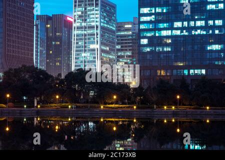 Modern near river Stock Photo - Alamy