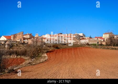 Spanish countryside in early spring Stock Photo - Alamy