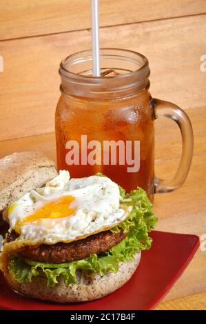 Classic iced tea and fruit iced tea Stock Photo - Alamy