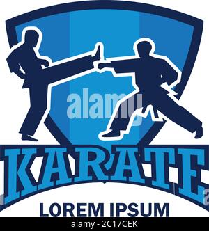 taekwondo martial logo with text space for your slogan / tag line ...