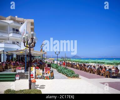 Can Picafort beach Majorca Spain Stock Photo - Alamy