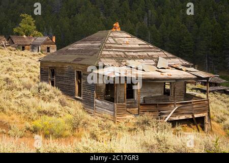 Comet Ghost Town Butte Region Montana USA Stock Photo - Alamy