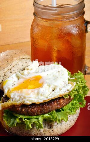 Classic iced tea and fruit iced tea Stock Photo - Alamy