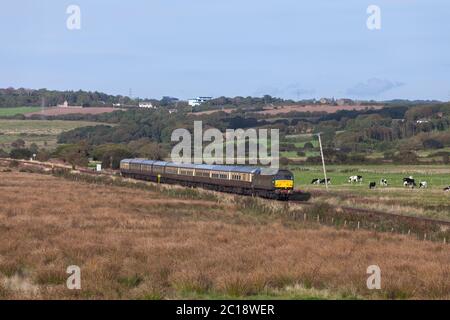 Vintage Trains class 47 locomotive 47773 hauling a charter train ...
