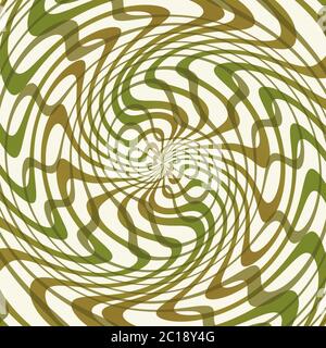 Abstract green circles illustration background Stock Photo - Alamy