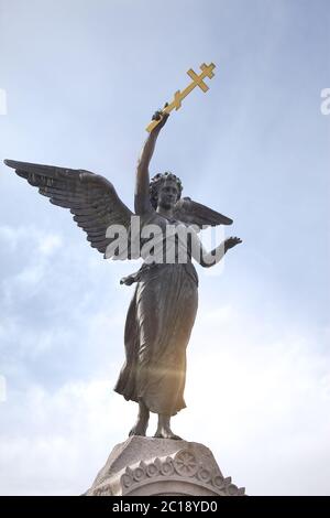 Russalka Memorial was erected in 1902 to commemorate the sinking of the ...