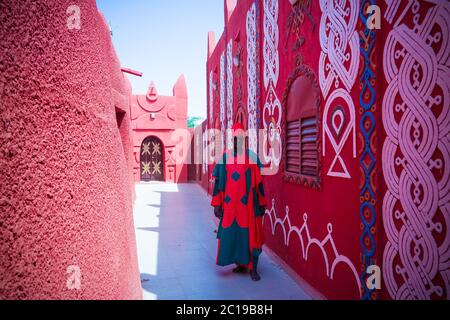 NIGER , Zinder, palace of Sultan of DAMAGARAM El Hadji ABOUBACAR ...