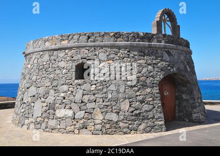 Gray Bunker on a Blue Sky Stock Photo - Alamy
