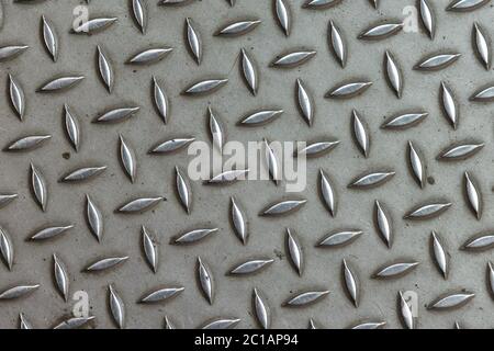 Metal floor grip pattern background Stock Photo - Alamy
