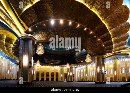 detail of ceiling, Grand Mosque, Masjid al-Kabir, Kuwait City, Kuwait ...
