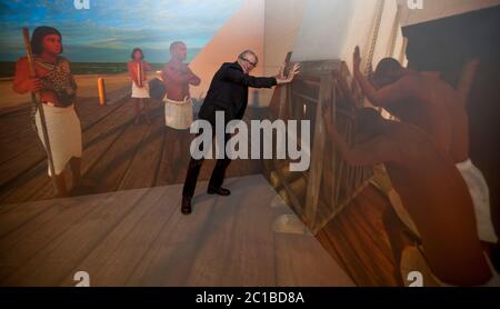 French architect Jean-Pierre Houdin, noted for a theory on pyramid ...