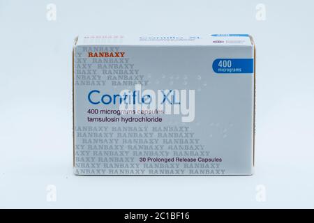A box of Contiflo XL Stock Photo - Alamy