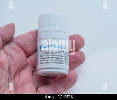 Desmopressin, sold under the trade name DDAVP among others, is a ...
