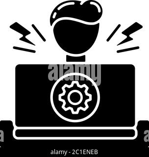 Stress testing concept icon. Software development stage idea thin line ...