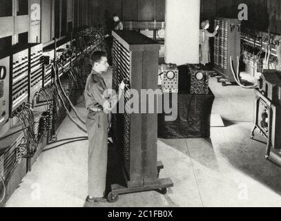 ENIAC (Electronic Numerical Integrator And Computer) was the first ...