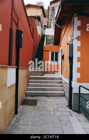 stairs structure in the street Stock Photo - Alamy