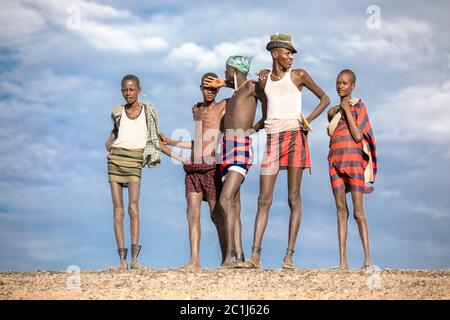 Man wearing traditional warrior dress, Dili, Timor Leste (East Timor ...