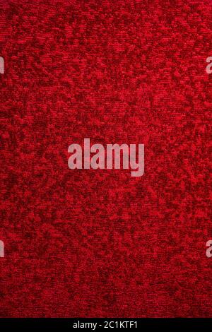 Closeup detail of red carpet texture background Stock Photo - Alamy