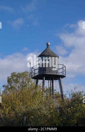 Dangast pier light (Old Wilhelmshaven light Stock Photo - Alamy
