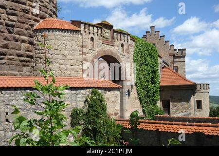 Saaleck castle near Hammelburg, Lower Franconia, Bavaria, Germany ...