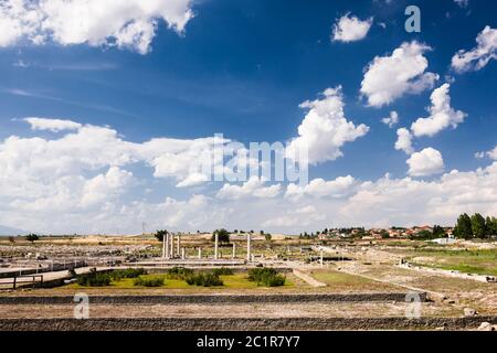 Ancient Pella at Macedonia, Greece, birthplace of Alexander the Great ...