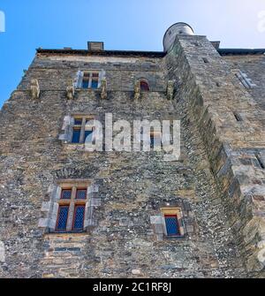 Scenic medieval castle of Vitre in Brittany, France Stock Photo - Alamy