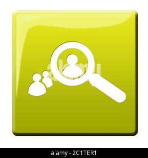 personal search - button Stock Photo - Alamy