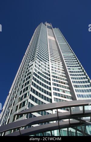 Q1, world's tallest residential tower, at 322.5m, seen from the canopy ...