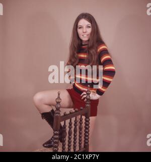 Sheila McKinley, eine der Schwestern vom schottischen Popduo The ...