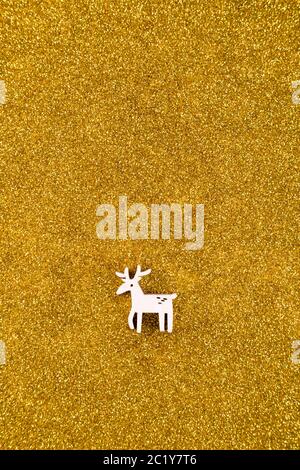 Simple Christmas decoration. Bright wooden background. Copy space Stock ...