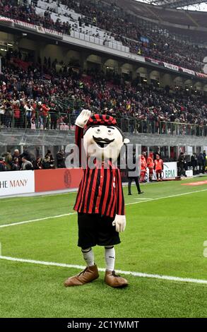 vintage AC Milan's mascot representing the founder of the AC Milan ...