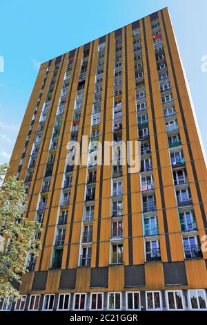 prefab high-rise building Stock Photo - Alamy