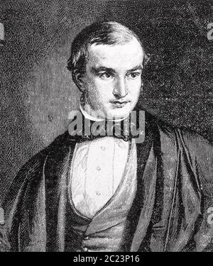 John Couch Adams, English astronomer and mathematician. Senior Wrangler ...