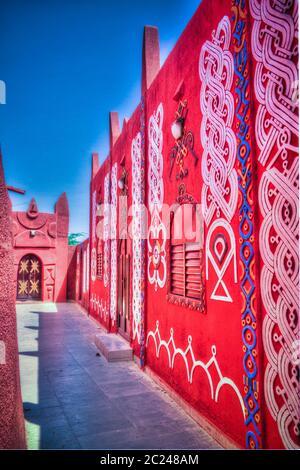 NIGER , Zinder, palace of Sultan of DAMAGARAM El Hadji ABOUBACAR ...