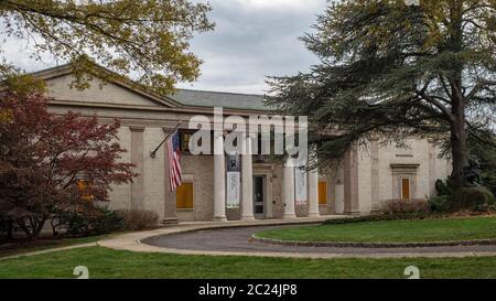 MONTCLAIR, NEW JERSEY, USA - NOVEMBER 22, 2019: Exterior view of the ...